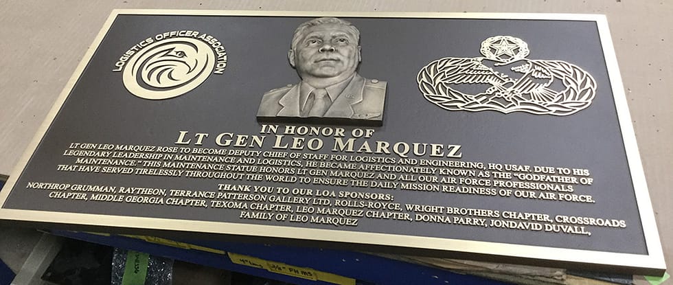 Bas Relief, Flat Relief and Photo Plaques - All Star Bronze