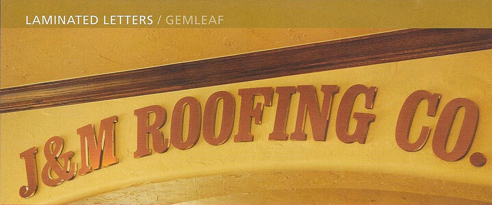 Laminated Letters | Laminated Numbers | Acrylic Letters - All Star Bronze