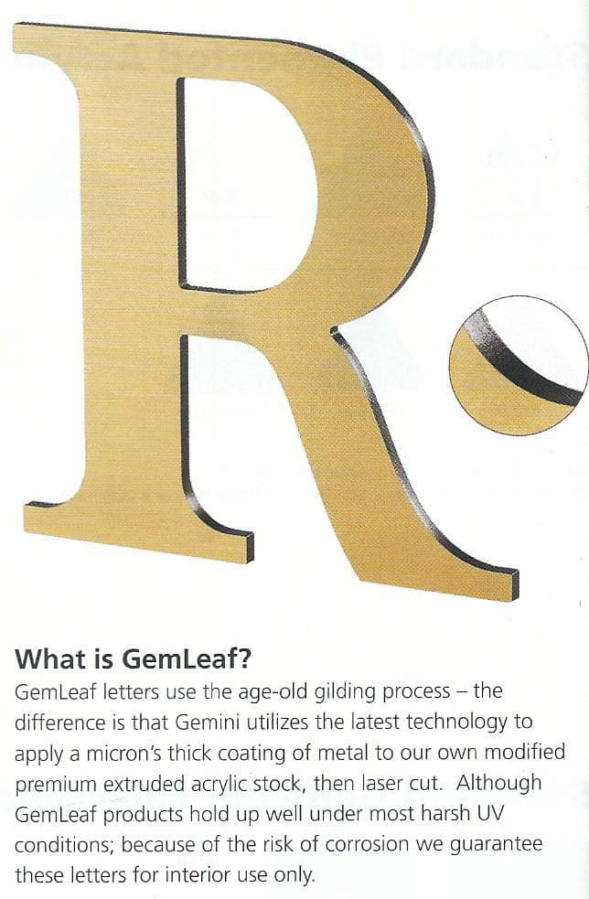 Laminated Letters | Laminated Numbers | Acrylic Letters - All Star Bronze